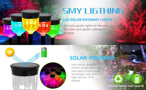Solar lights color changing | SMY Lighting